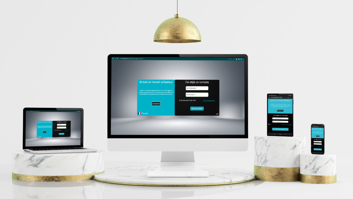 Communication screen